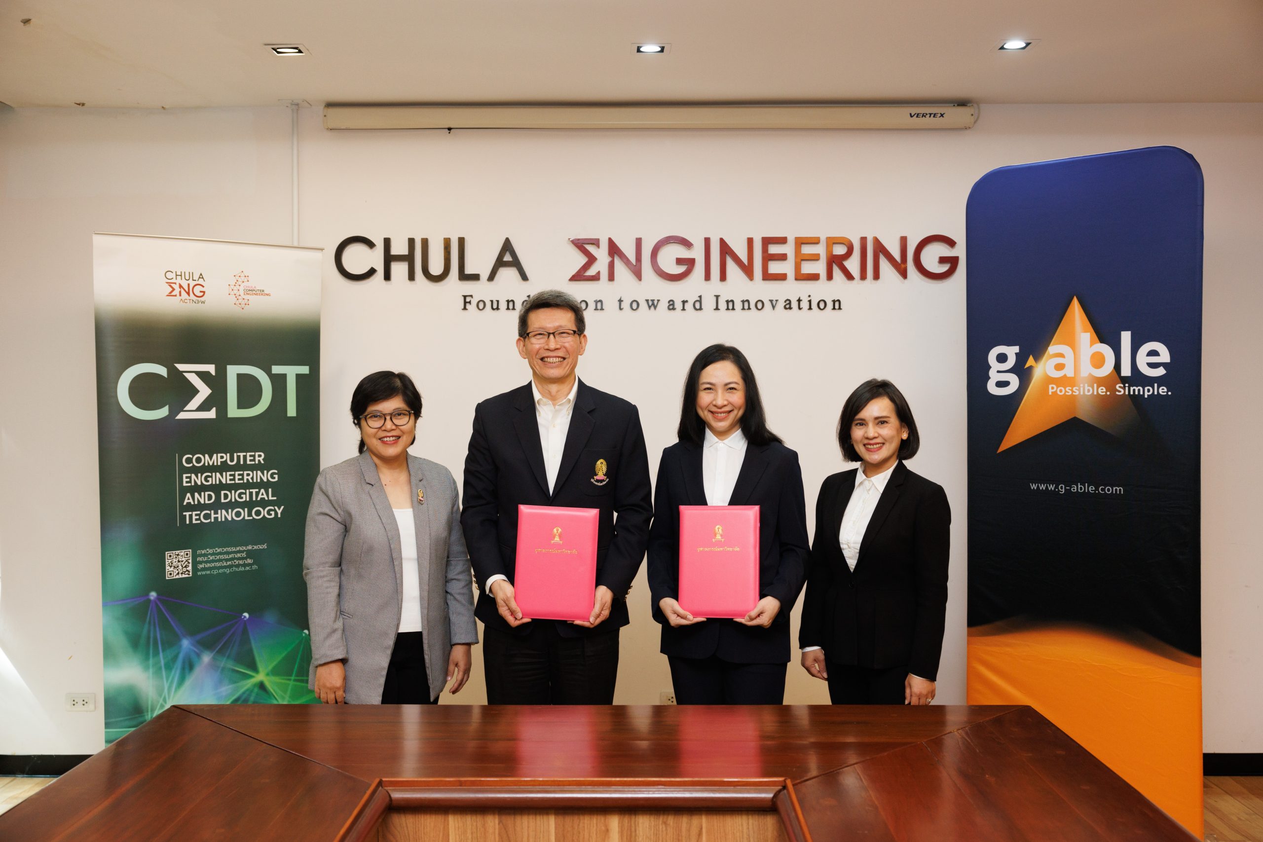 จีเอเบิล จับมือ คณะวิศวกรรมศาสตร์ จุฬาลงกรณ์มหาวิทยาลัย พัฒนาหลักสูตรเทคโนโลยีดิจิทัลตอบโจทย์ ...