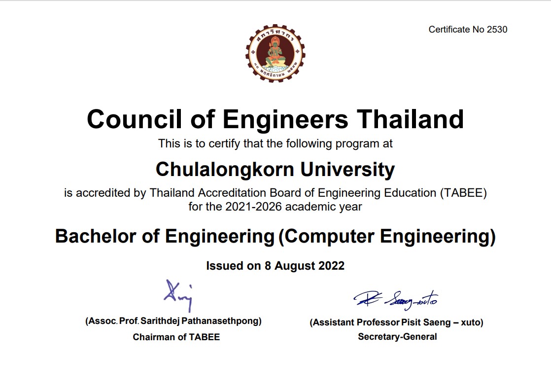 TABEE 2564 – 2569 « ภาควิชาวิศวกรรมคอมพิวเตอร์ คณะวิศวกรรมศาสตร์ ...